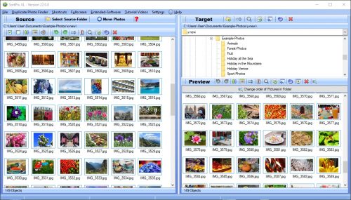 Smart logiciel tri photo pour trouver des images avec beaucoup de ...